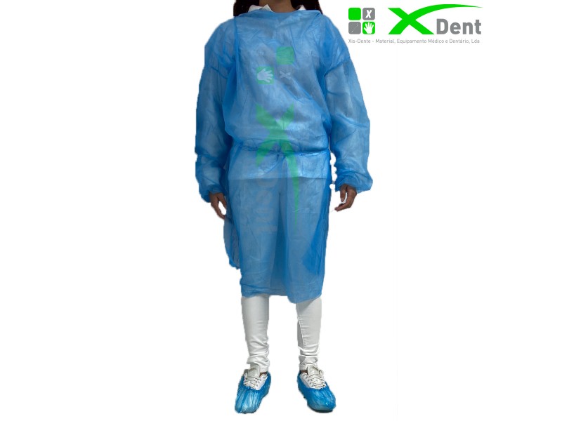 Bata Descartável Azul TNT